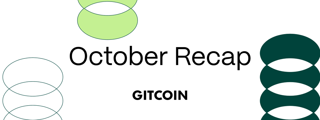 Gitcoin Monthly Recap: October 2023 - 👋 News and Community - Gitcoin Governance